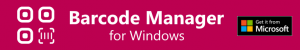 Barcode Manager for Windows | Products | Blueyacht Software